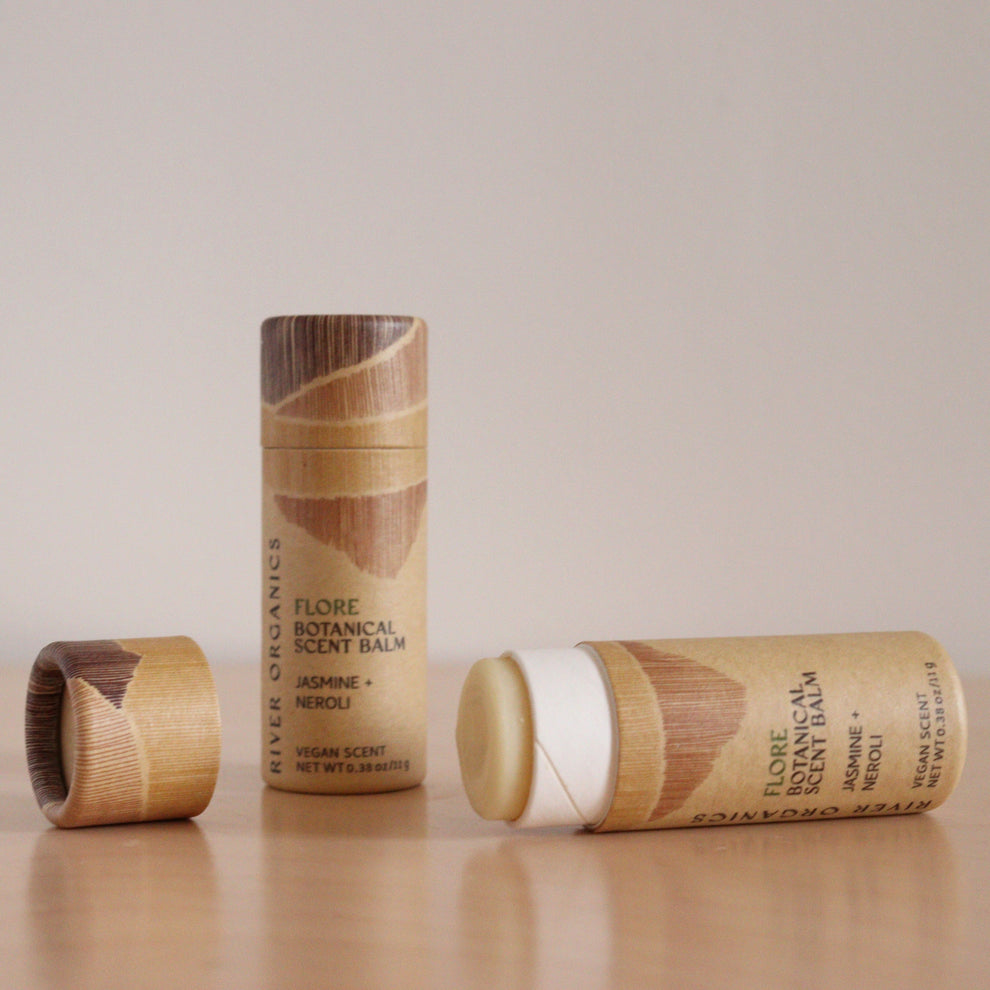 River Organics | Flore: Jasmine + Neroli - Botanical Scent Balm